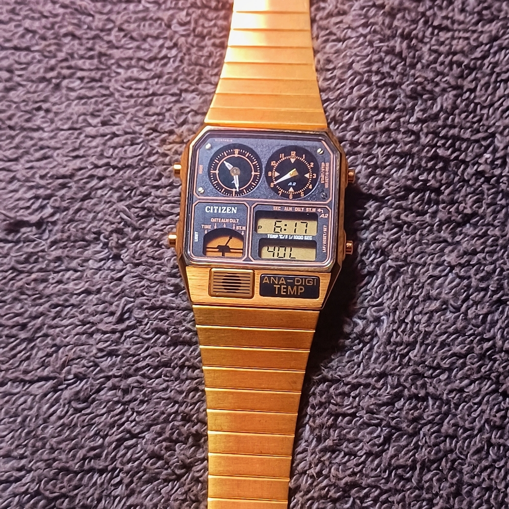 Authentic Citizen Ana Digi Temp - Gem